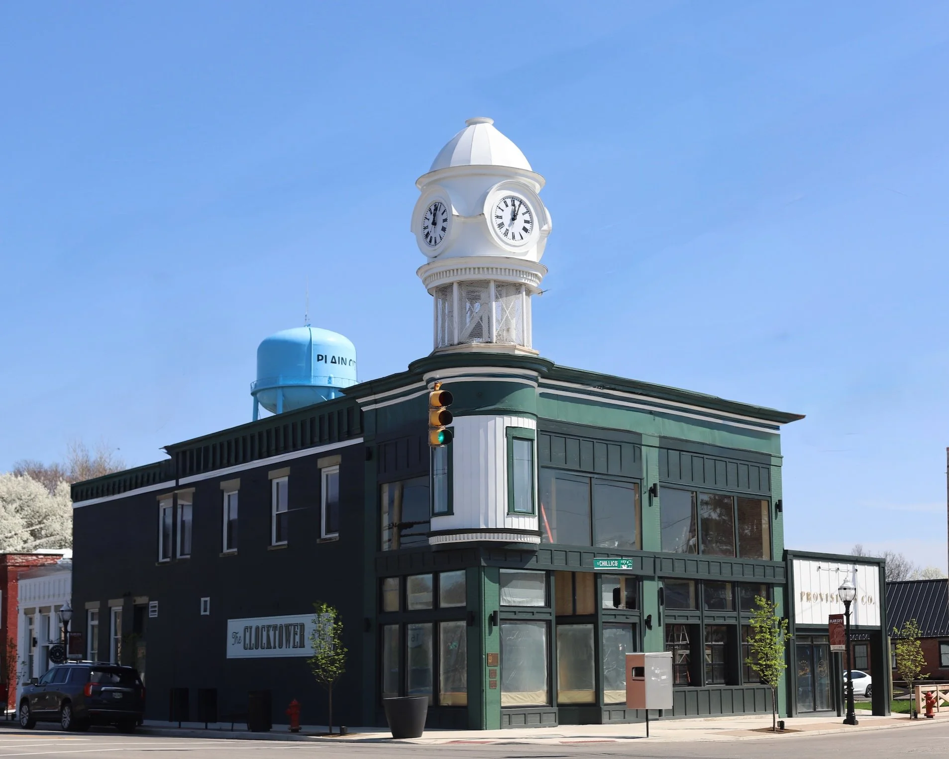 CHEF-DRIVEN AMERICAN RESTAURANT AND EVENT VENUE SET TO OPEN IN PLAIN CITY — The Clocktower